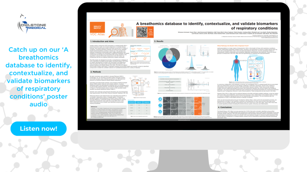 Poster Audio: Breathomics Database for Respiratory Biomarkers