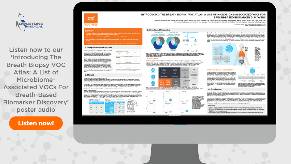 Poster Audio: VOC Atlas for Microbiome Biomarker Discovery